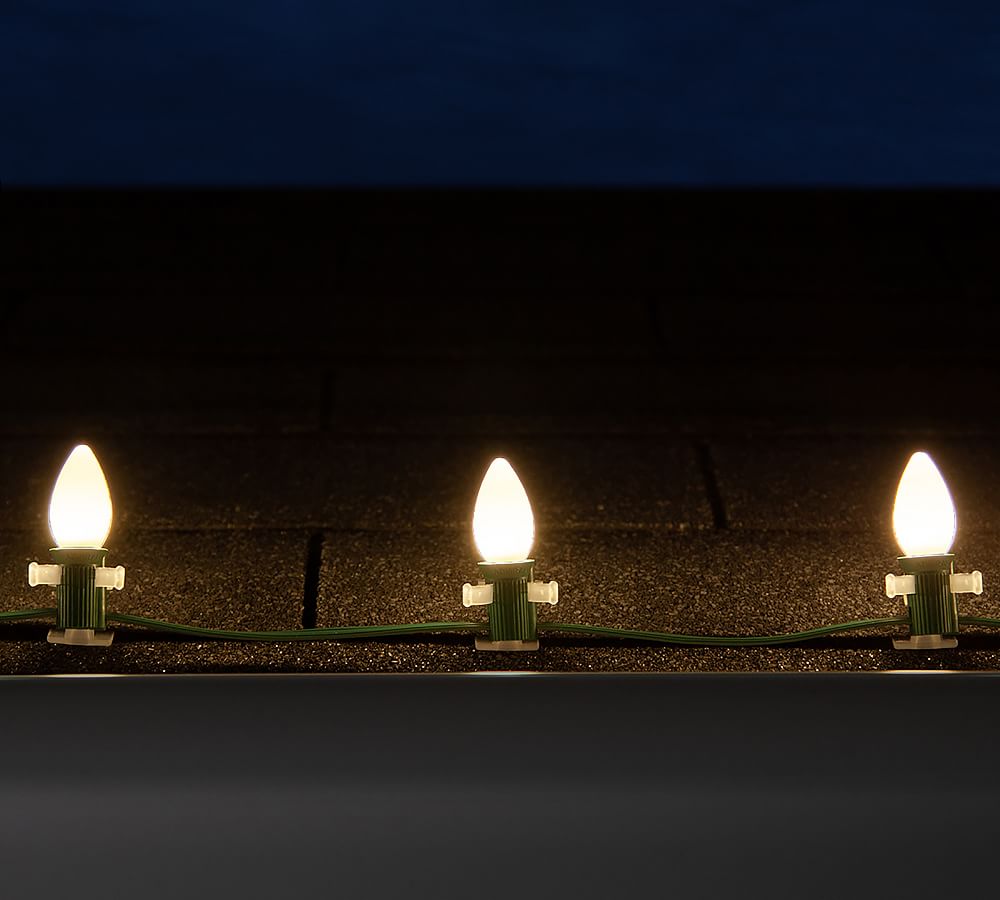 Opaque LED String Lights | Pottery Barn