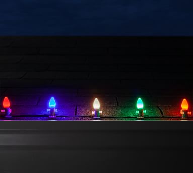 Opaque LED String Lights | Pottery Barn