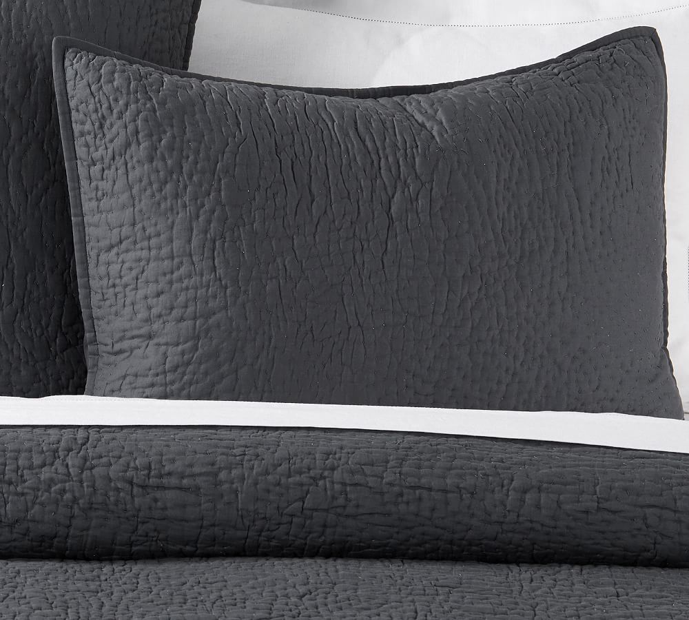 Casa Lightweight Hand Quilted Sham | Pottery Barn