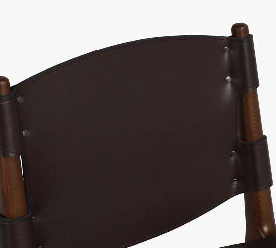 Izzy Leather Bar & Counter Stools | Pottery Barn