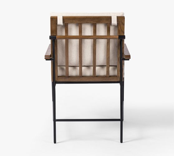 Carter Upholstered Dining Armchair | Pottery Barn