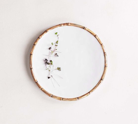 Bamboo Outdoor Melamine Dinnerware Collection | Pottery Barn