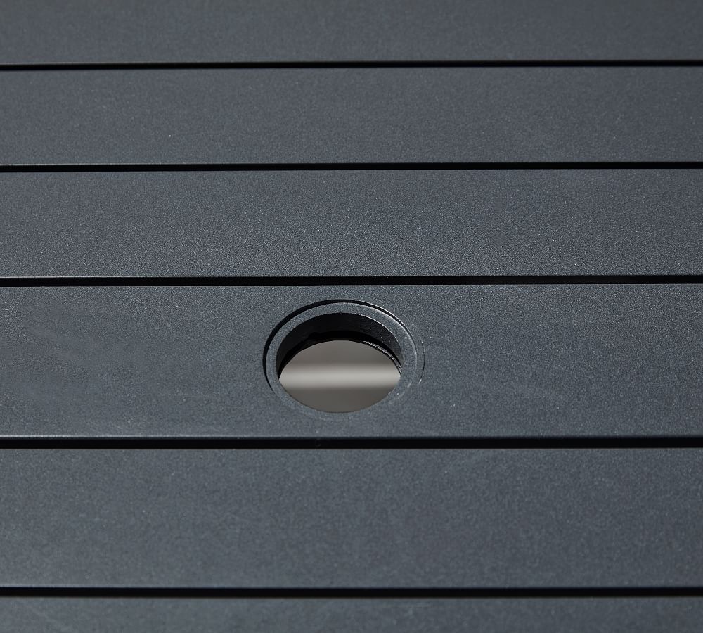 Indio Metal Round Outdoor Dining Table | Pottery Barn