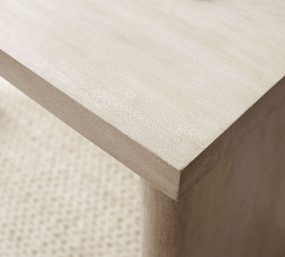 Cayman L-Shape Rotating Desk | Pottery Barn