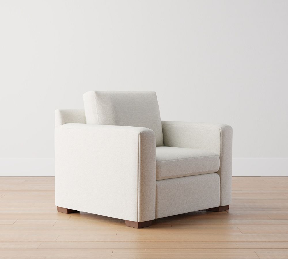 Shasta Square Arm Upholstered Armchair | Pottery Barn