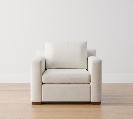 Shasta Square Arm Upholstered Armchair | Pottery Barn