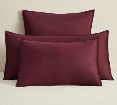 Dream Brushed Organic Cotton Sham | Pottery Barn