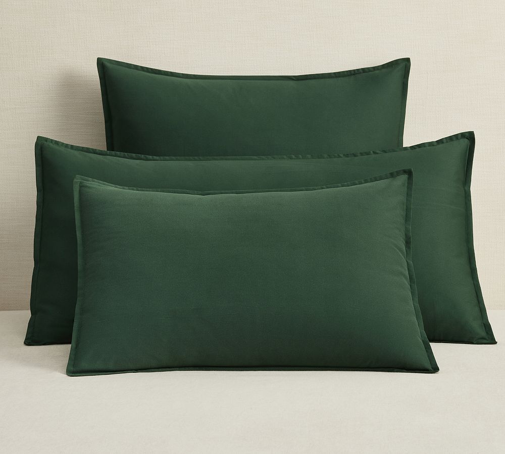 Dream Brushed Organic Cotton Sham | Pottery Barn