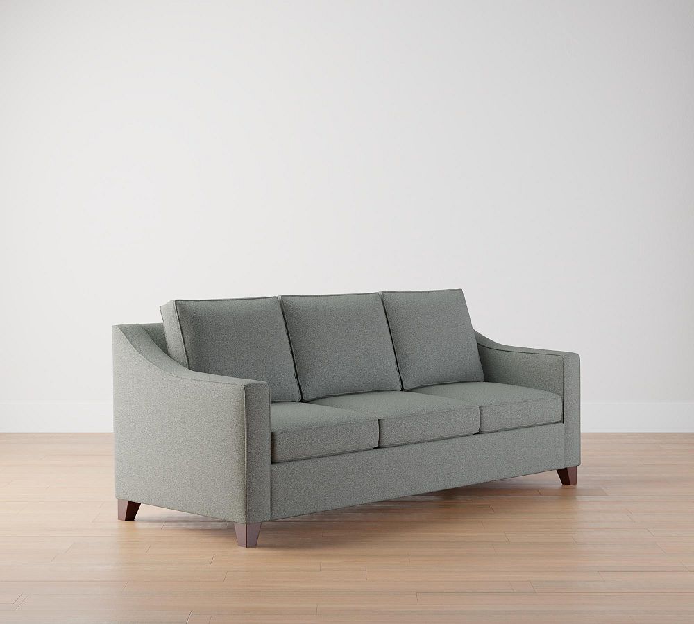 Cameron Slope Arm Upholstered Side Sleeper Sofa Bed | Pottery Barn