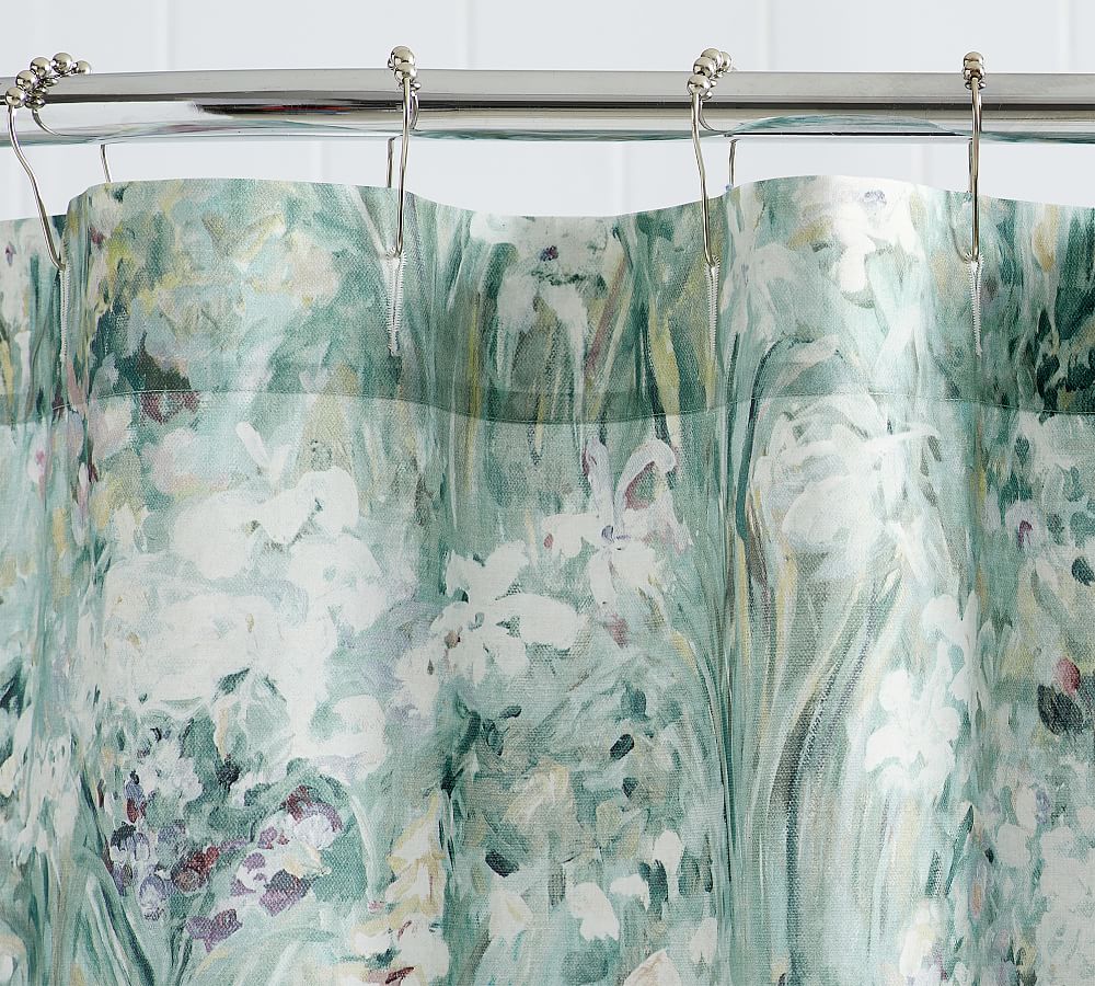 Giverny Fleur Shower Curtain | Pottery Barn