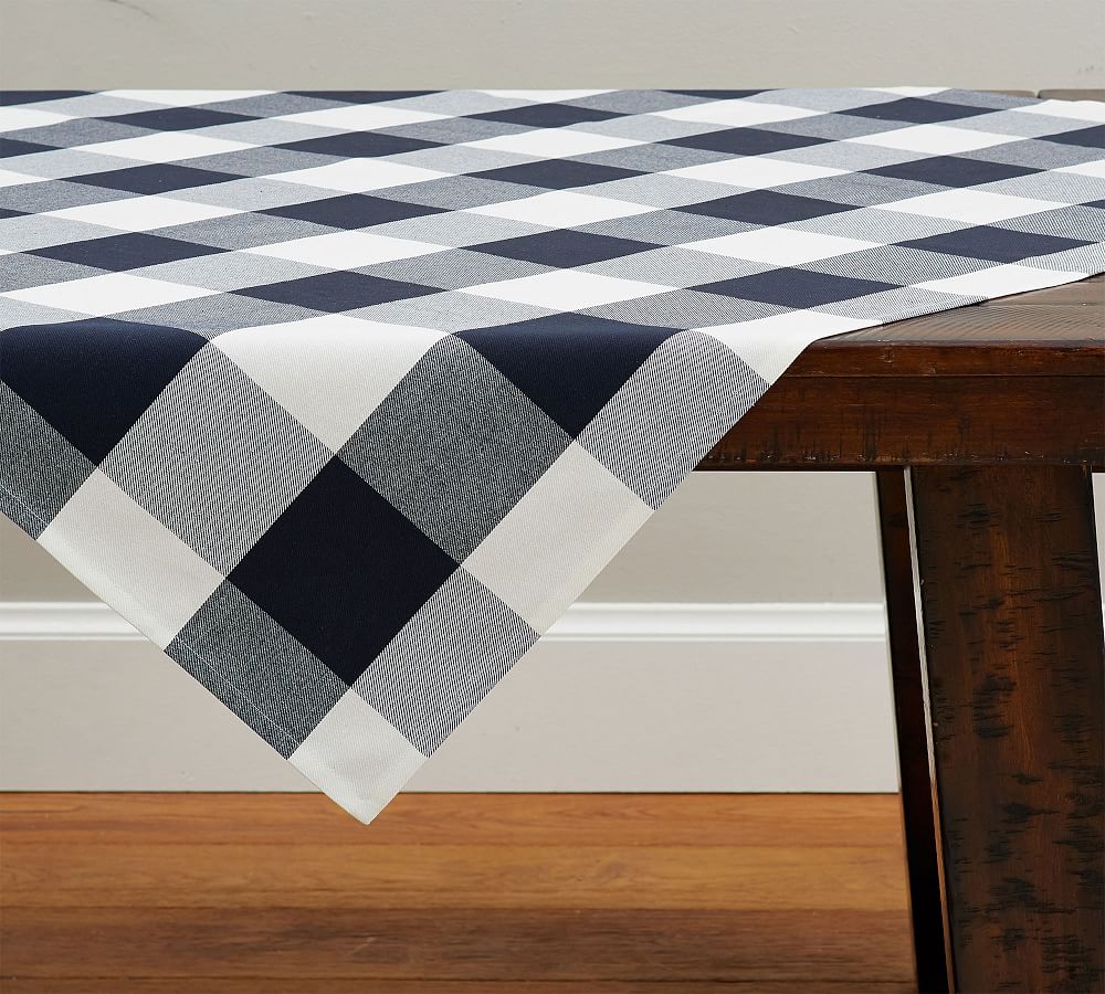 Buffalo Check Table Throw | Pottery Barn