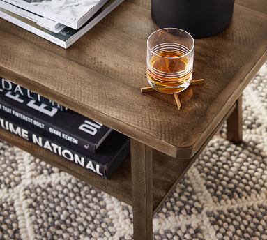Mateo Rectangular Coffee Table | Pottery Barn