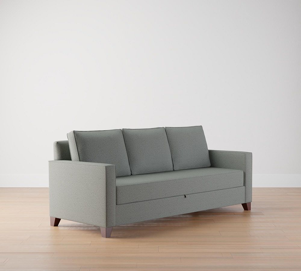 Cameron Square Arm Upholstered Platform Sleeper Sofa Bed | Pottery Barn