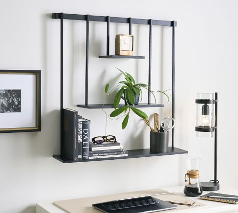 Temple Street Closet Rail with Shelf | Pottery Barn