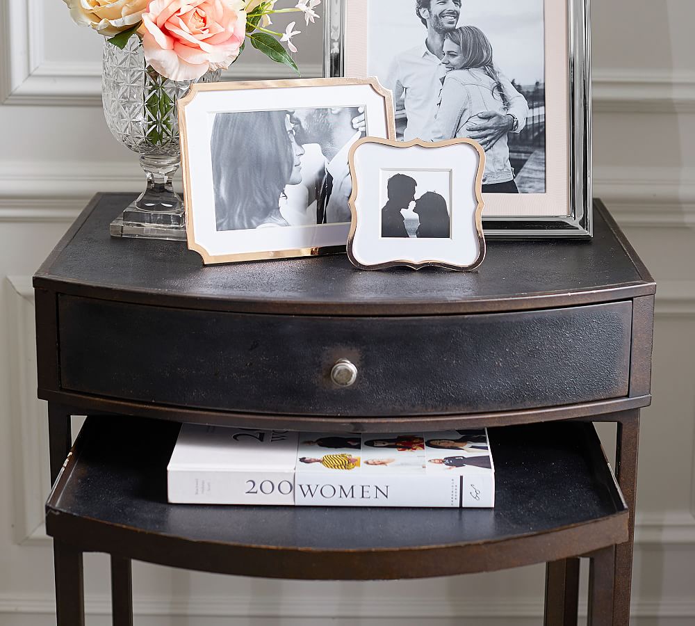 Woodrow Metal Nesting Nightstand | Pottery Barn