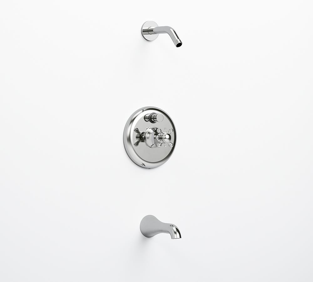 Pearson Pressure Balanced Bathtub & Shower Set | Pottery Barn