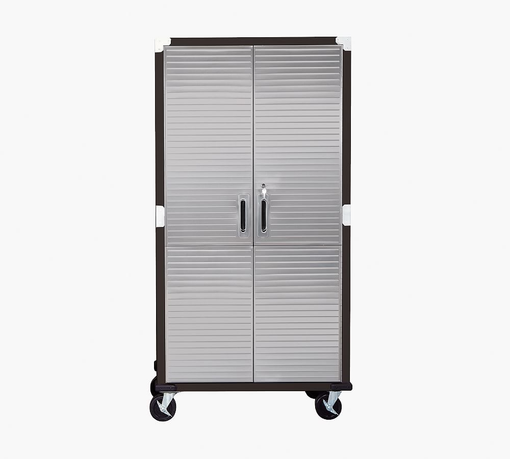2-Door Rolling Storage Cabinet | Pottery Barn