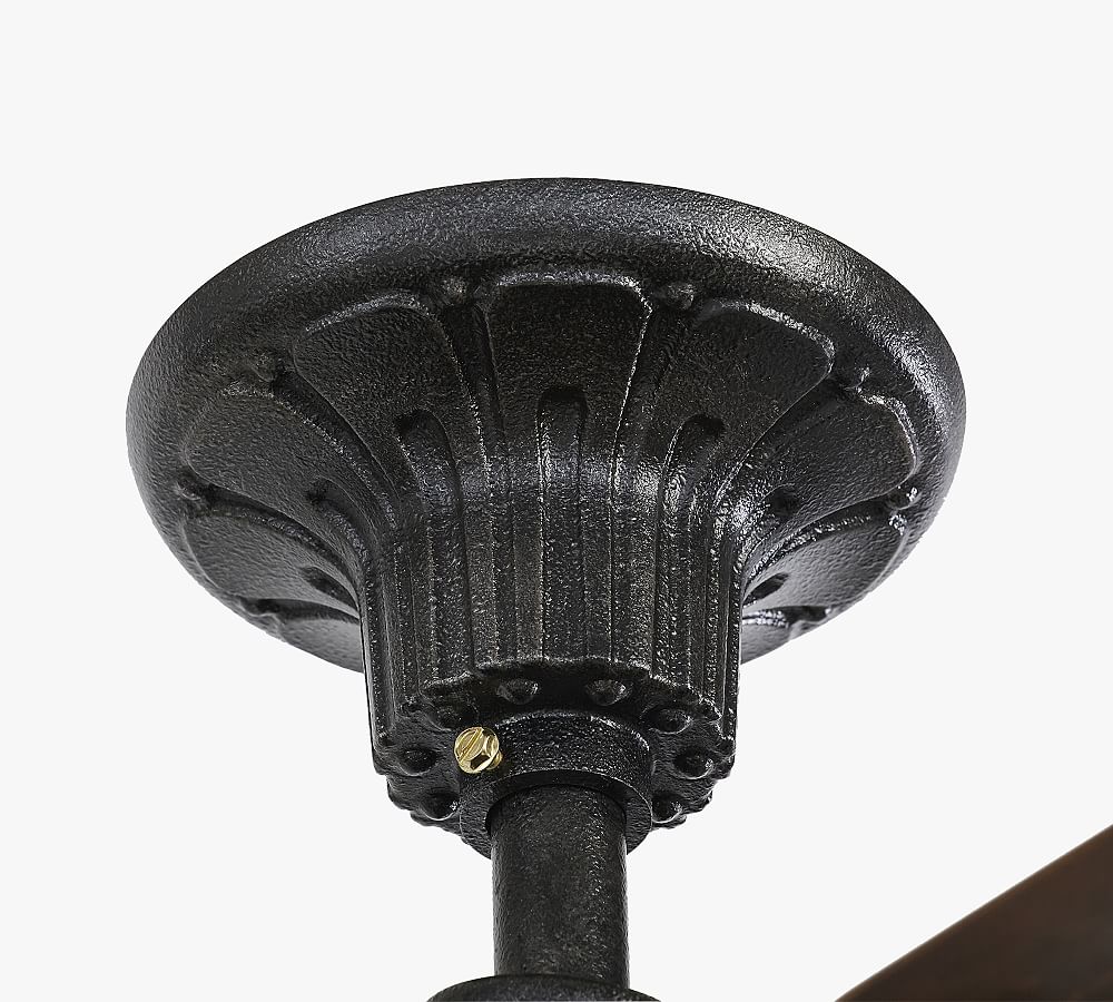 Black Cast Iron Ceiling Fan | Shelly Lighting