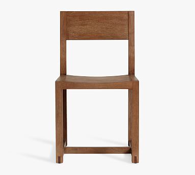 OPEN BOX: Reed Dining Chair, Antique Umber | Pottery Barn