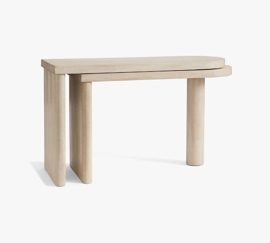 Cayman L-Shape Rotating Desk | Pottery Barn