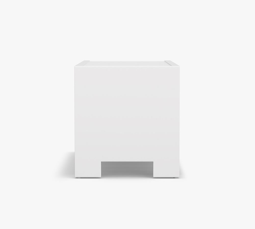 Malibu Metal Platform Modular Outdoor Side Table | Pottery Barn