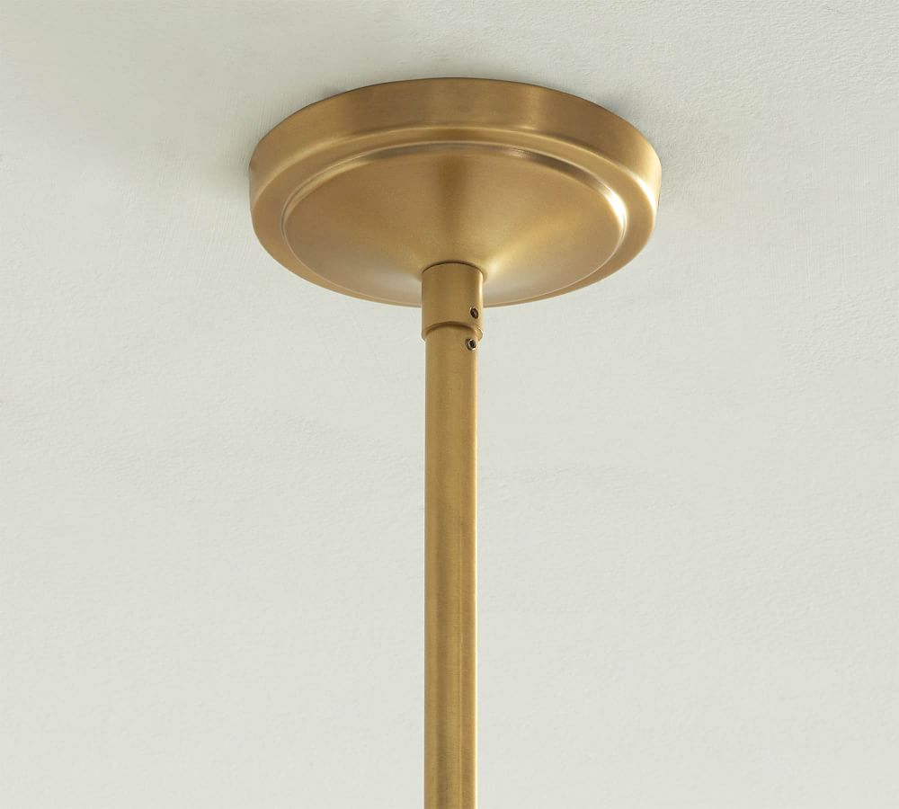 Glass Globe Pole Pendant | Pottery Barn