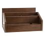 Walnut Desktop Organizer | Pottery Barn