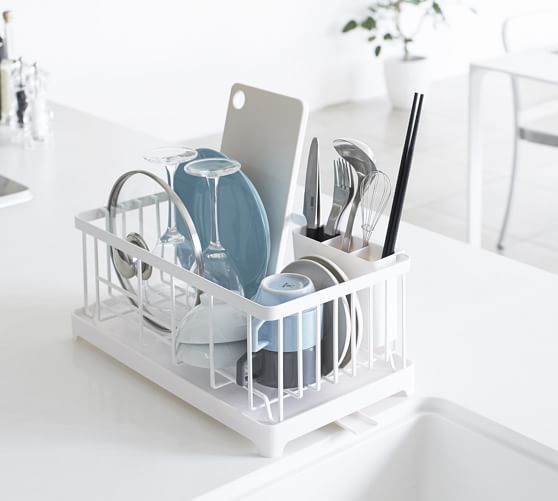 Yamazaki Tosca Wire Dish Drying Rack | Pottery Barn