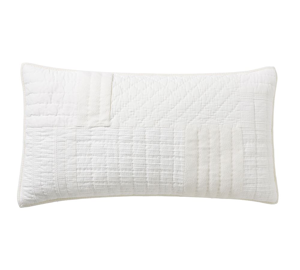 Cozy Patchwork Handcrafted Quilted Sham | Pottery Barn