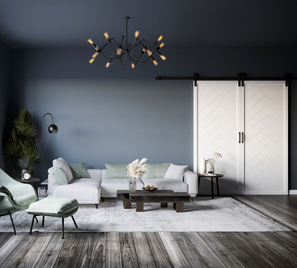 Handcrafted Herringbone Barn Door | Pottery Barn