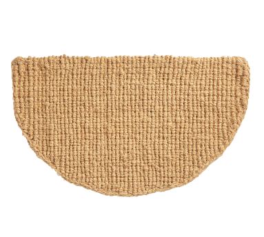 Half Round Natural Fiber Doormat | Pottery Barn