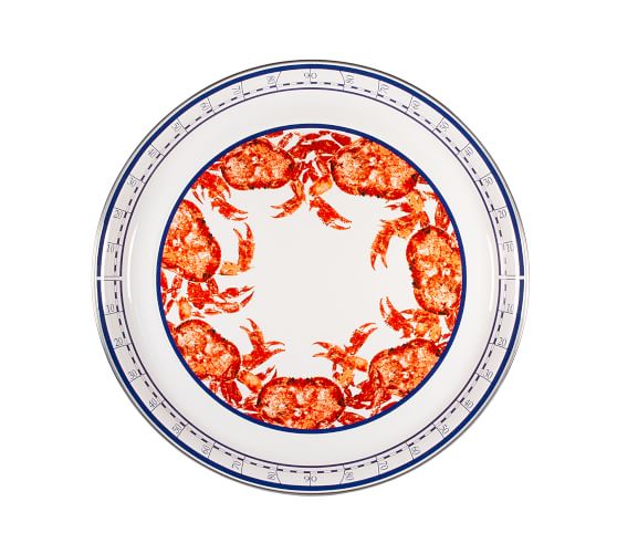 Golden Rabbit Crab House Enamel Collection | Pottery Barn