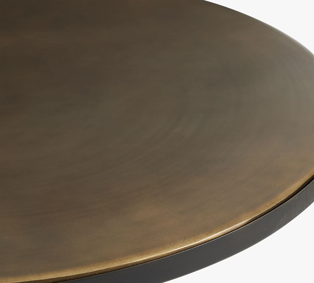 Rae Round Metal Bistro Table | Pottery Barn