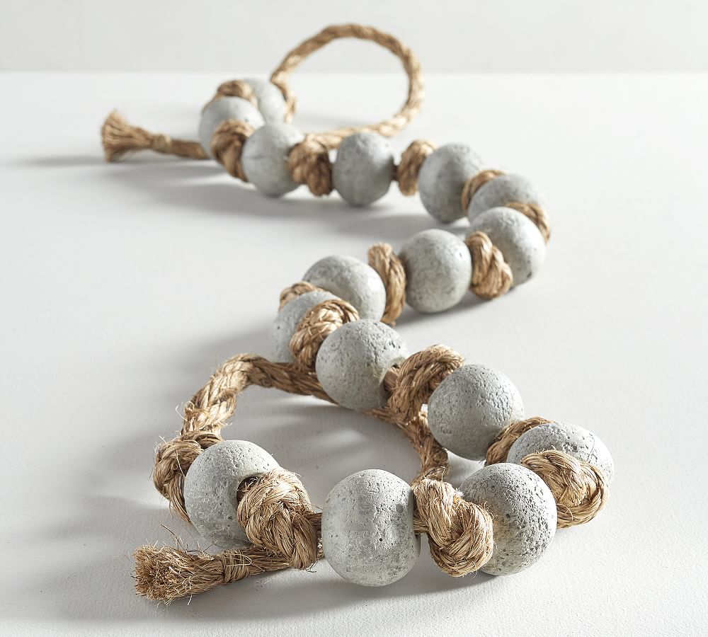 Cement Knotted Rope | Decorative Objects | Pottery Barn