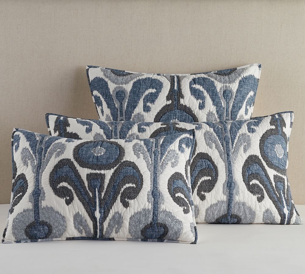 Kenmare Handcrafted Cotton Quilted Sham | Pottery Barn