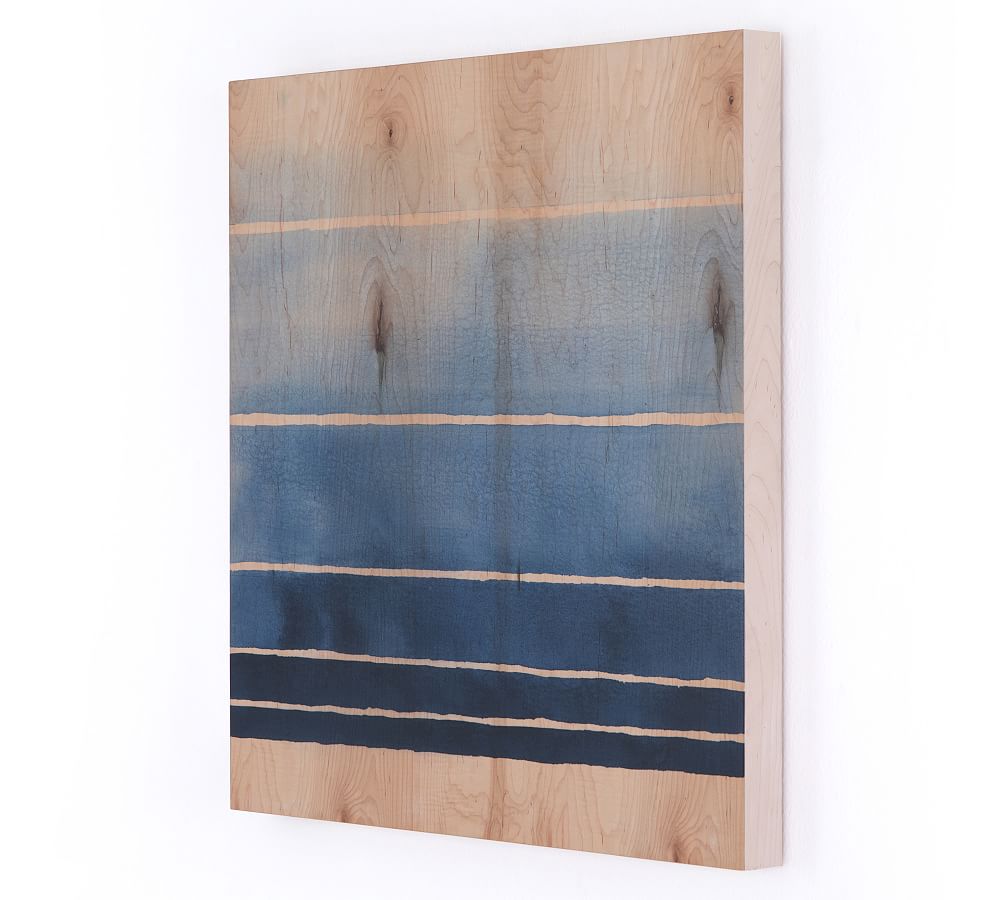 Wooden Deep End Diptych By Jess Engle | Pottery Barn