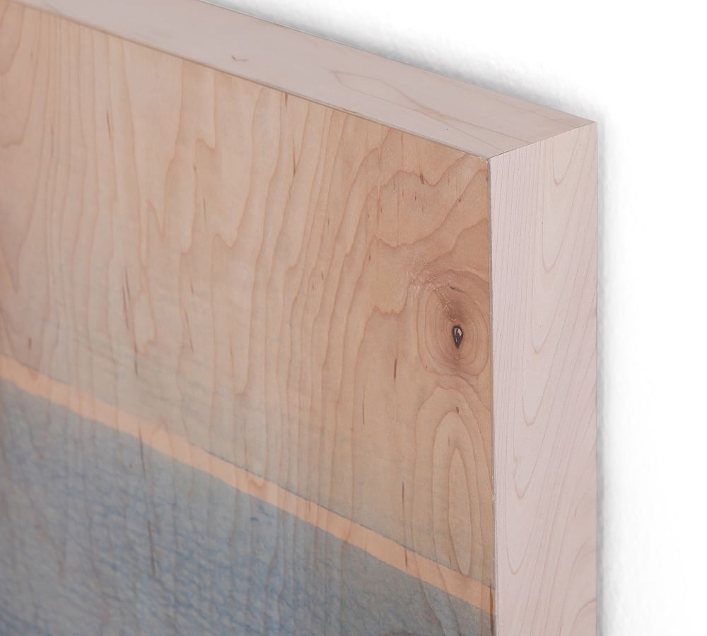 Wooden Deep End Diptych By Jess Engle | Pottery Barn