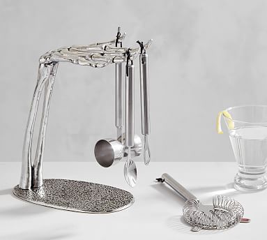 Skeleton Hand 5-Piece Bar Tool Set | Pottery Barn