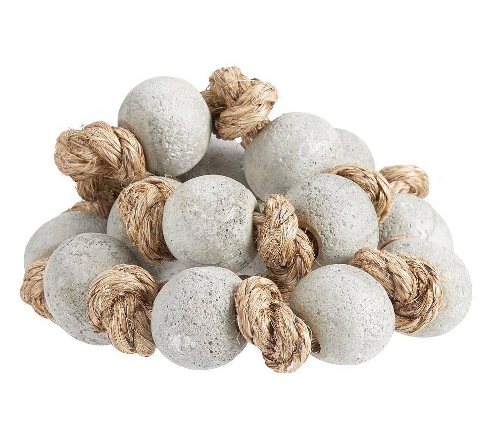Cement Knotted Rope | Decorative Objects | Pottery Barn