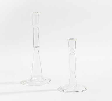 Ensley Glass Taper | Pottery Barn