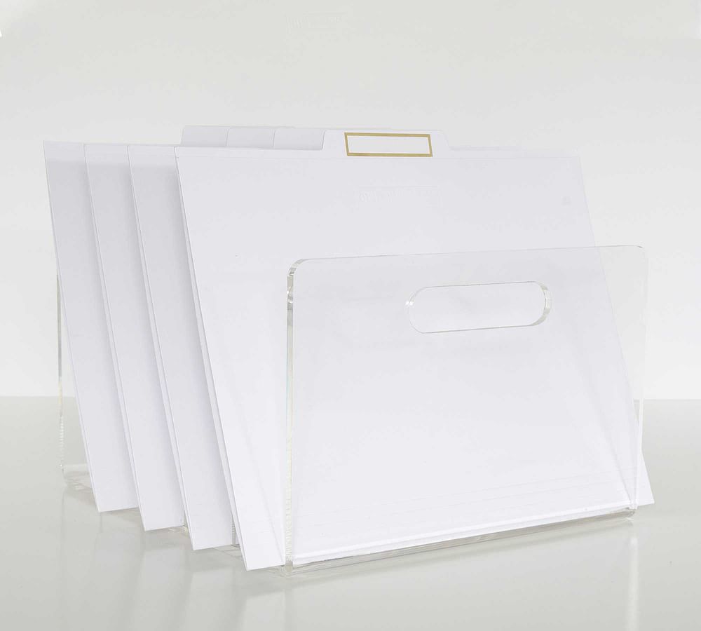 Acrylic File Organizer | Pottery Barn