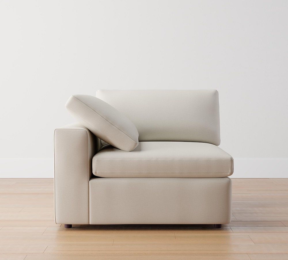 Build Your Own Dream Square Wide Arm Upholstered Sectional | Pottery Barn