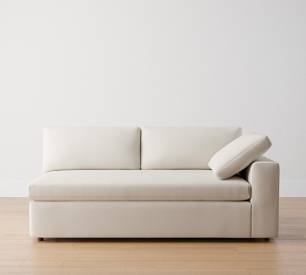 Build Your Own Dream Square Wide Arm Upholstered Sectional | Pottery Barn