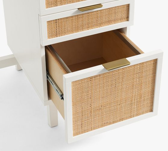 Westly Cane Writing Desk | Pottery Barn