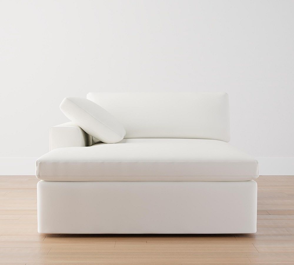 Build Your Own Dream Square Wide Arm Slipcovered Sectional | Pottery Barn