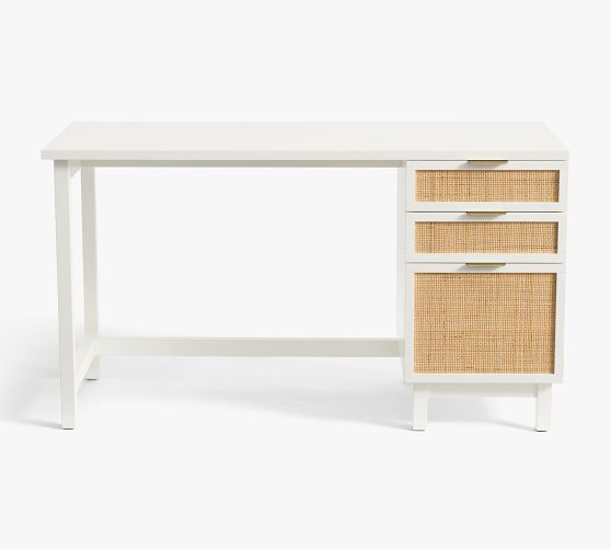 Westly Cane Writing Desk | Pottery Barn