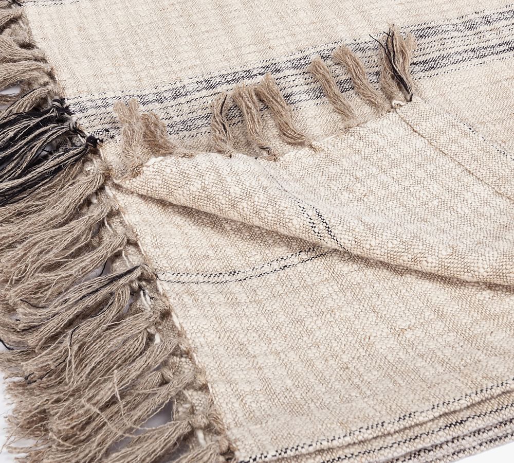 Dorotea Handmade Throw Blanket | Pottery Barn