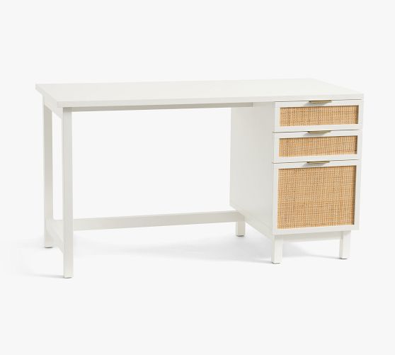 Westly Cane Writing Desk | Pottery Barn