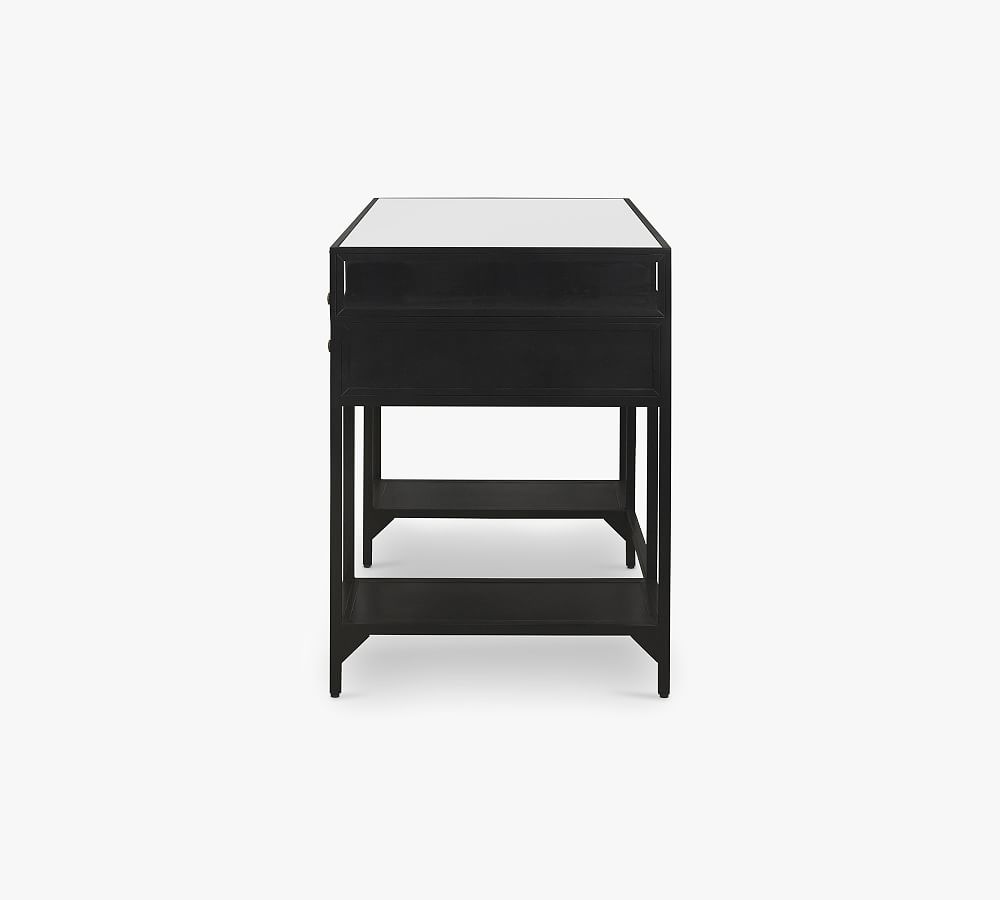Harmon Glass Writing Desk | Pottery Barn