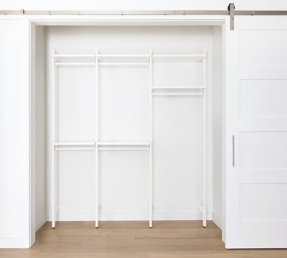 Essential Reach-In Closet by Hold Everything, 6' Complete Hanging ...